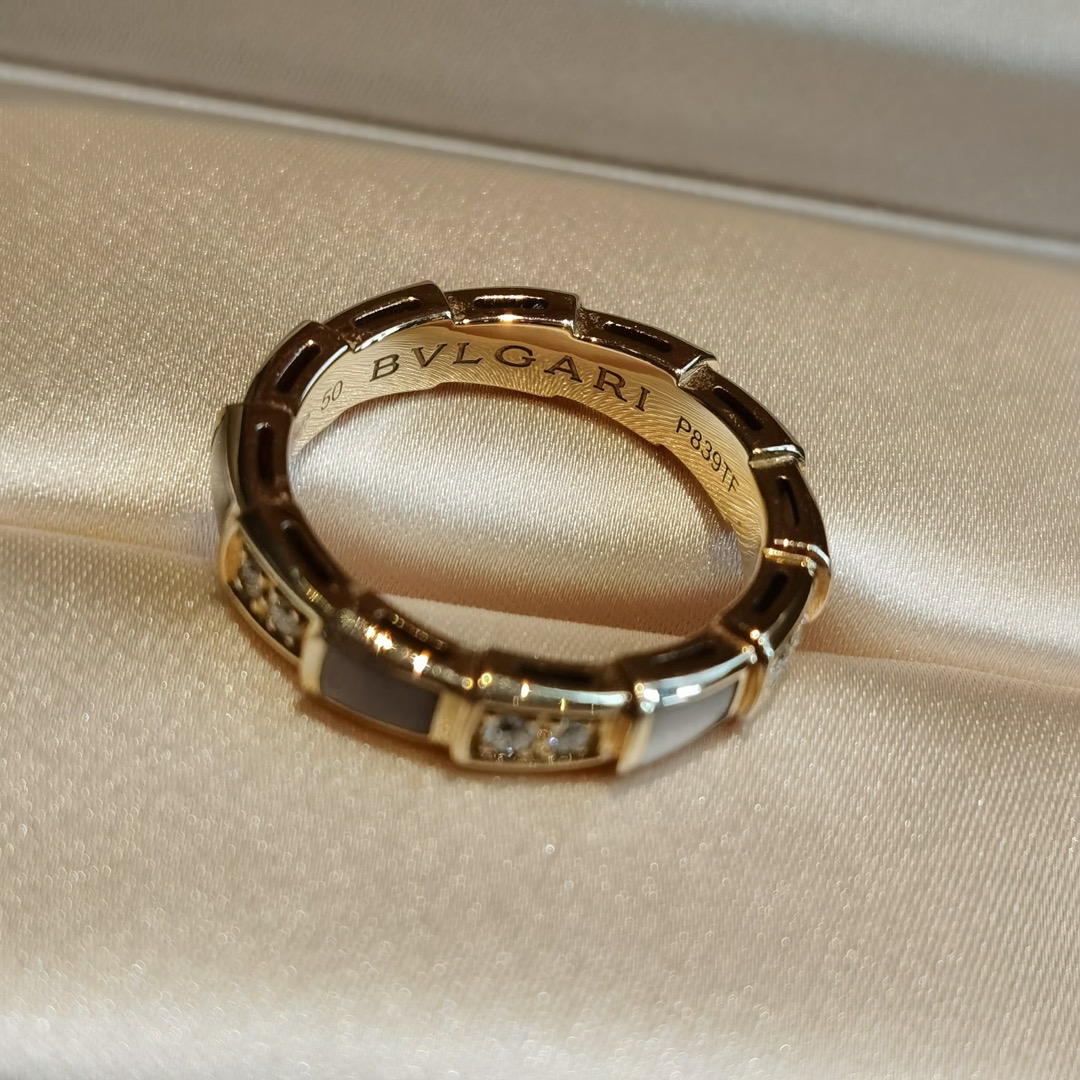 97新 Bvlgari宝格丽蛇骨戒指 圈号50_正奢奢侈品运营服务中心